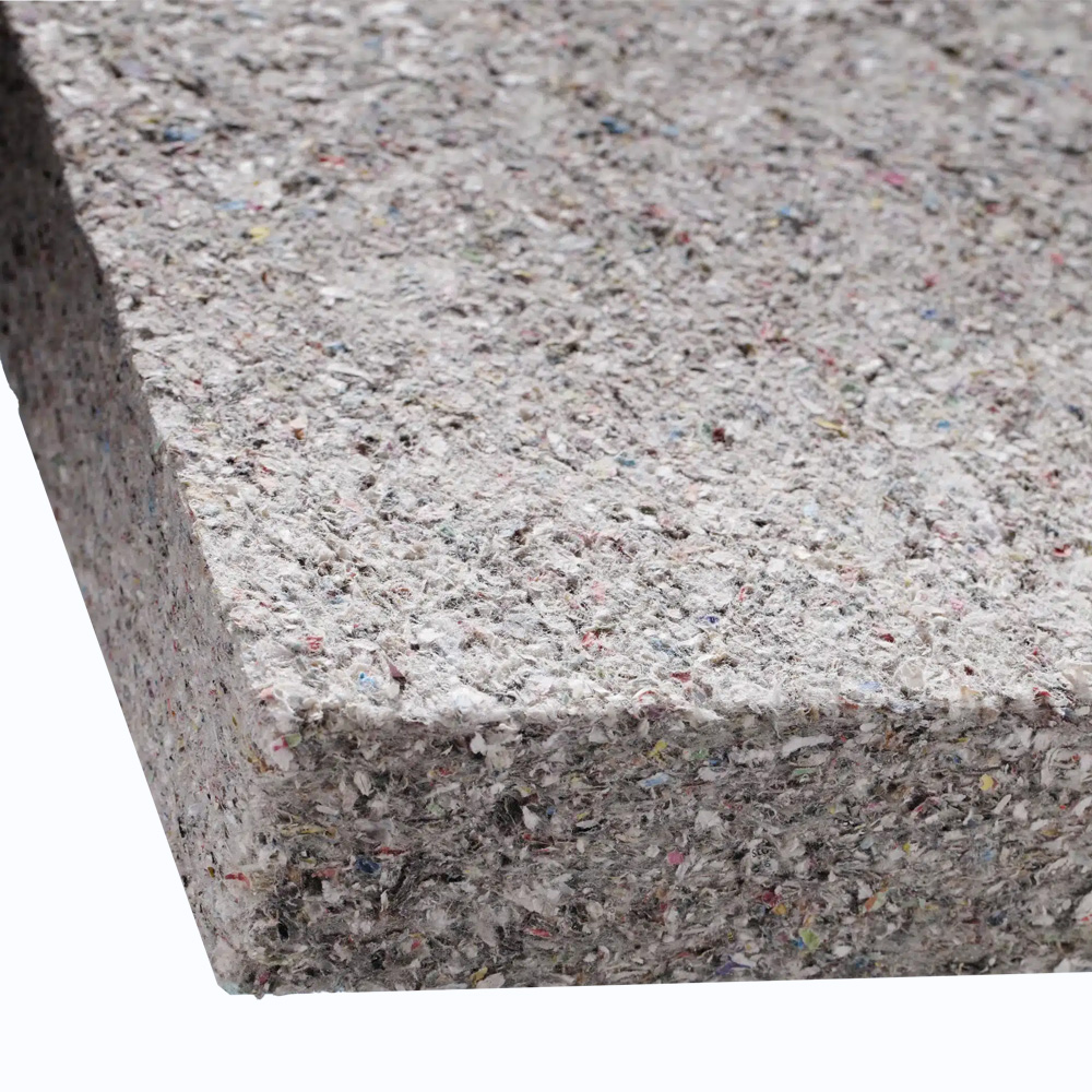 Plaque mousse de cellulose recyclée