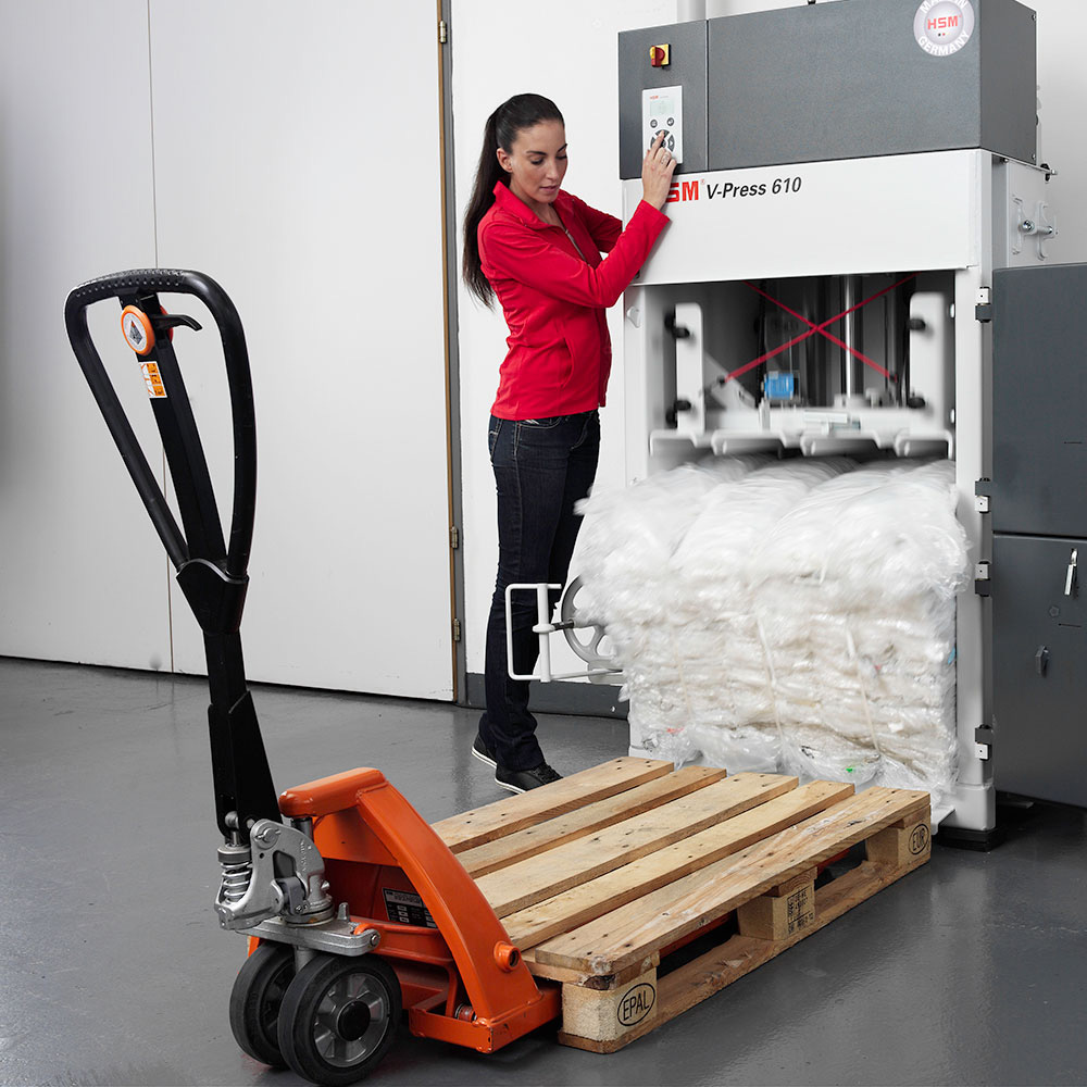 Presse à balle verticale - Compactage Pro 12 Tonnes